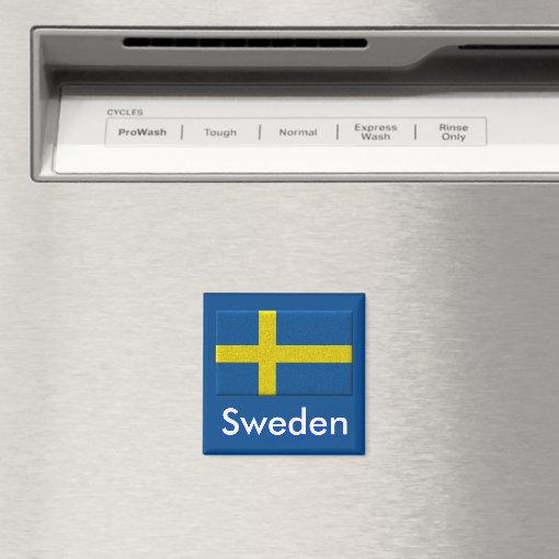 Swedish Flag Scandinavian Magnet | Zazzle