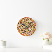 Sweep the Kitchen® Round Clock | Zazzle