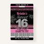 Quinceanera Birthday Invitations, Sweet 16 Invite Badge | Zazzle