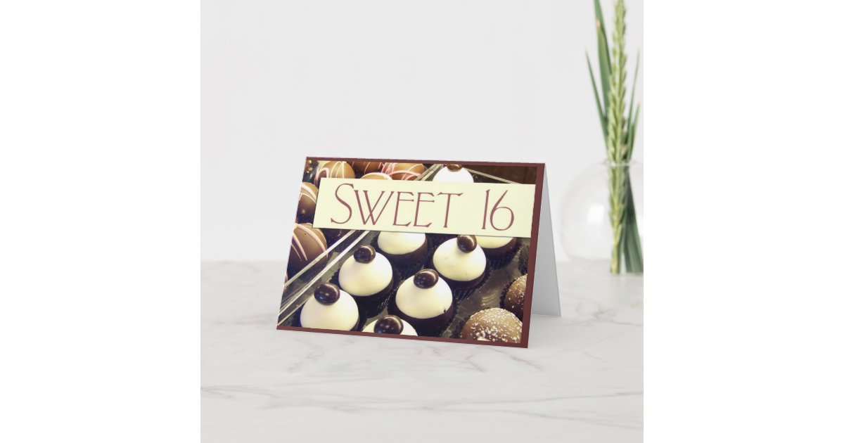 Sweet 16 card | Zazzle.com