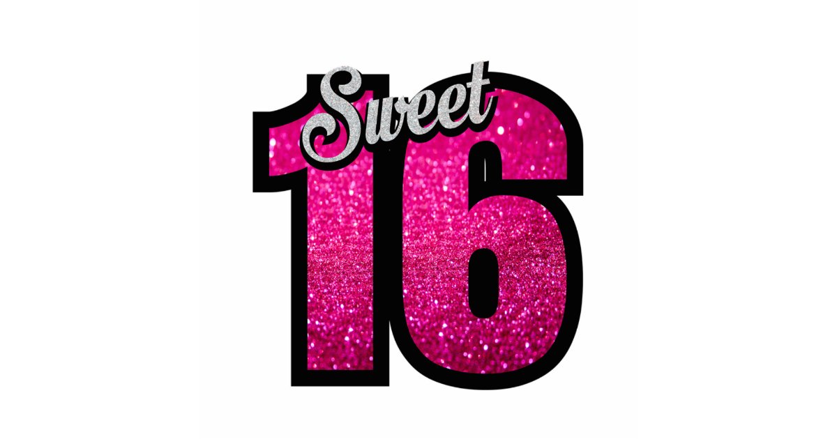 Sweet 16 cutout | Zazzle