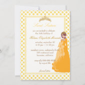 Sweet 16/ princess/polka dots invitation | Zazzle
