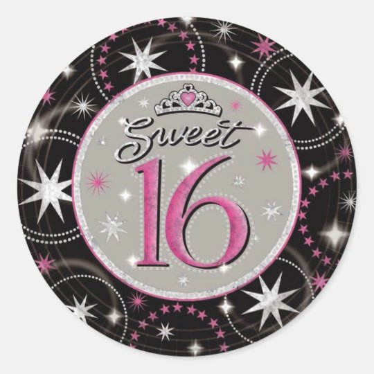 Sweet 16 Sticker | Zazzle.com
