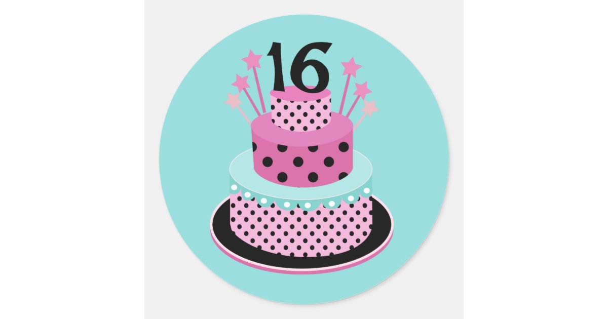 Sweet 16 Stickers | Zazzle