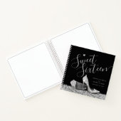 Sweet 16 Wishes Wisdom Advice Party Guest Book | Zazzle