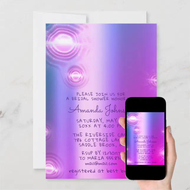 Sweet 16th 15th Futuristic Unicorn Pink Invitation | Zazzle