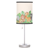 Sweet Animal Safari Jungle KIds Baby Nursery Table Lamp | Zazzle