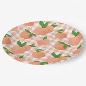 Sweet as a Peach Birthday Paper Plates | Zazzle