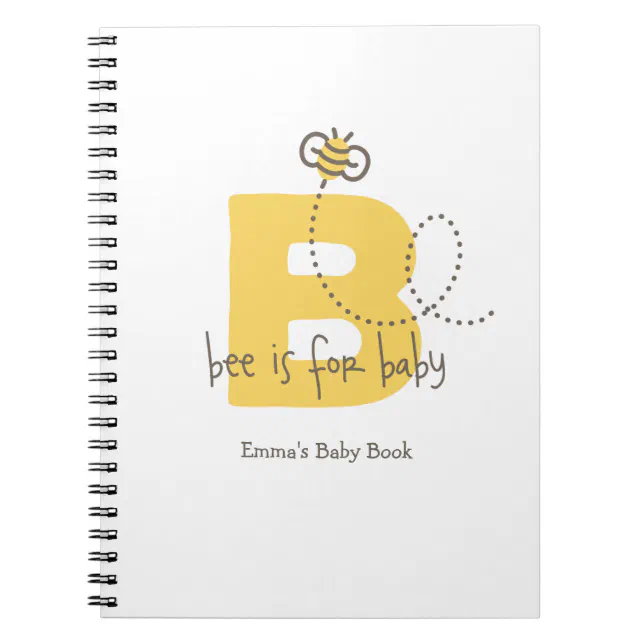 Sweet Baby Bee Baby Book or Photo Album | Zazzle