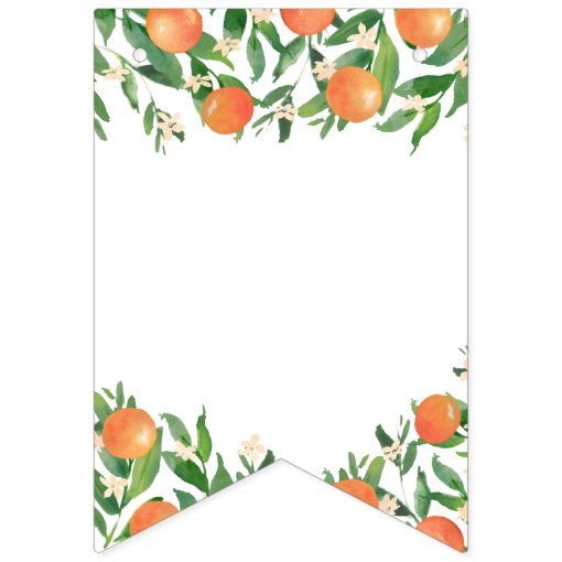 Sweet Baby Boy Citrus Powder Blue Baby Shower Bunting Flags | Zazzle