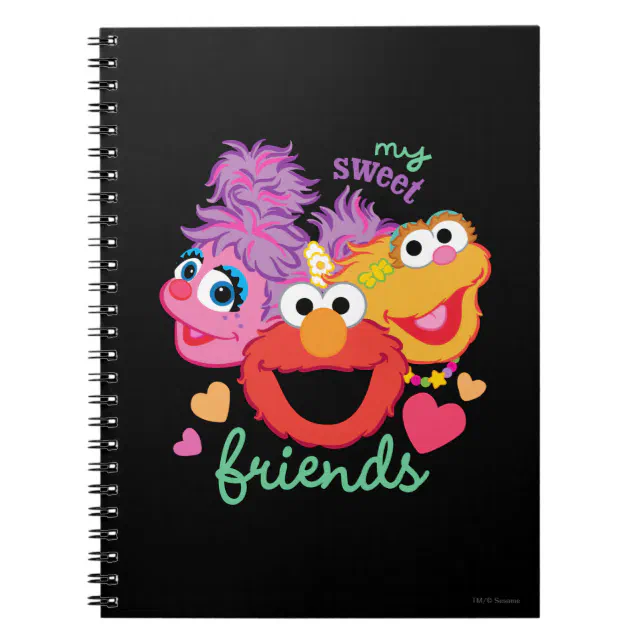 Sweet Best Friends Characters Notebook | Zazzle