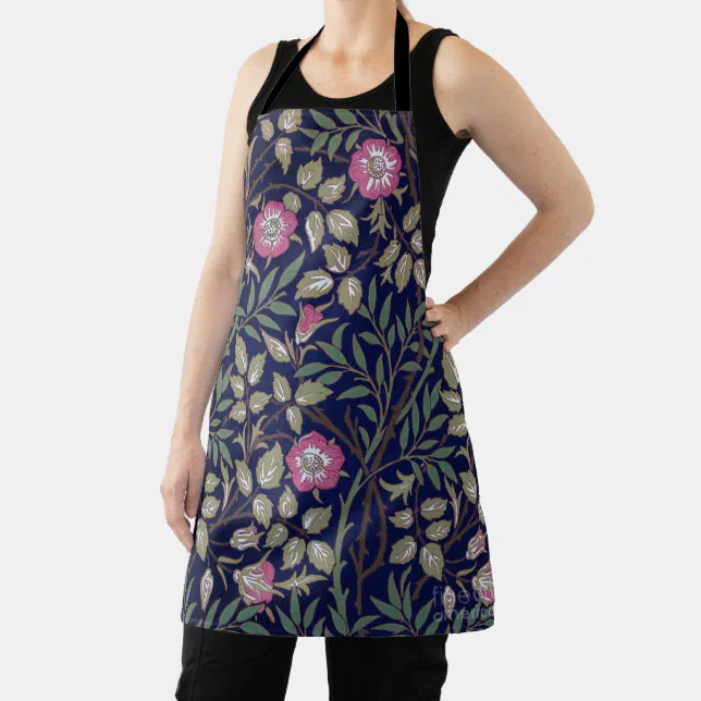 Sweet Briar, William Morris Apron | Zazzle