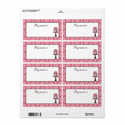 Sweet Cake Name Tag | Zazzle