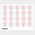 Sweet Celebration Labels Birthday | Zazzle
