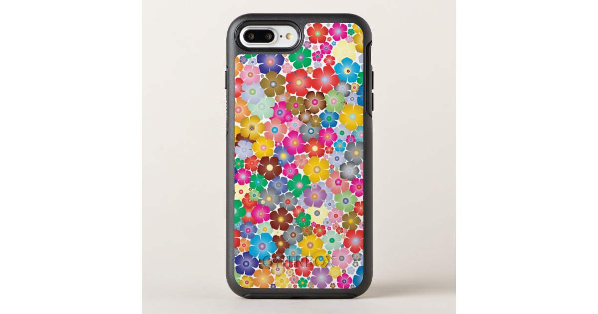 Sweet Colorful Flower Design Phone Case | Zazzle