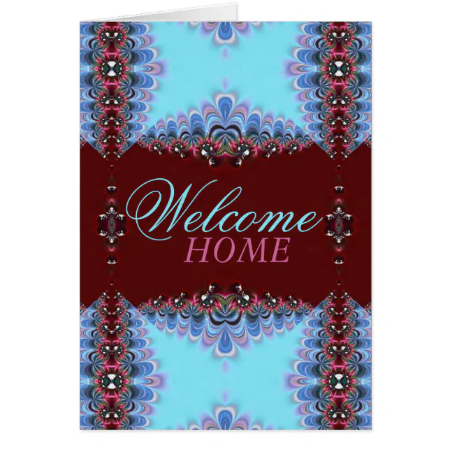 Sweet Country Lace Welcome Home Card | Zazzle