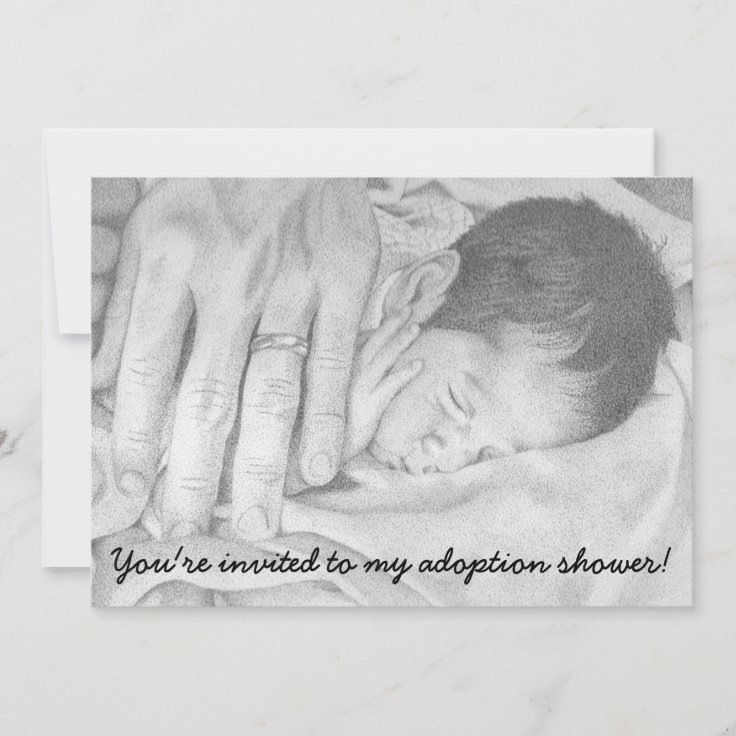 Sweet Dreams Baby, Adoption Shower Invitation | Zazzle
