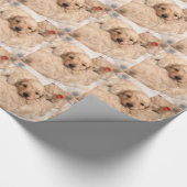 Sweet Golden Retriever Wrapping Paper | Zazzle