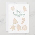 Gingerbread wishes holiday photo card | Zazzle.com