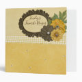 Sweet Little Bee Recipe Binder | Zazzle