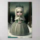 Sweet Little Ice Princess Blonde Girl Poster | Zazzle