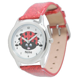 Sweet Little Ladybug Watch | Zazzle
