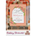 Sweet Little Peach Books for Baby Ticket Enclosure Card | Zazzle