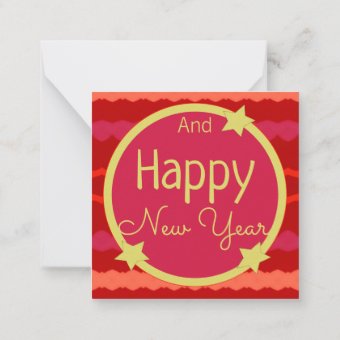 Sweet Mini Christmas Paper Note Card | Zazzle