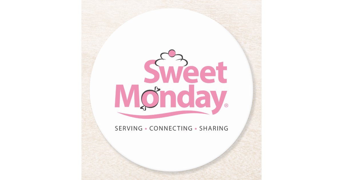 Sweet Monday Coasters | Zazzle