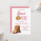 Sweet One Cookies and Milk 1st Birthday Party Invitation | Zazzle