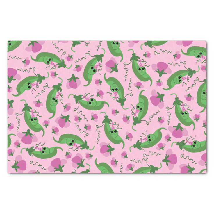 Sweet Pea Cute 1st Birthday Party Tissue Paper | Zazzle