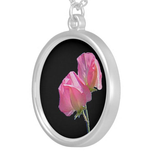 Sweet Pea Gift Necklace | Zazzle