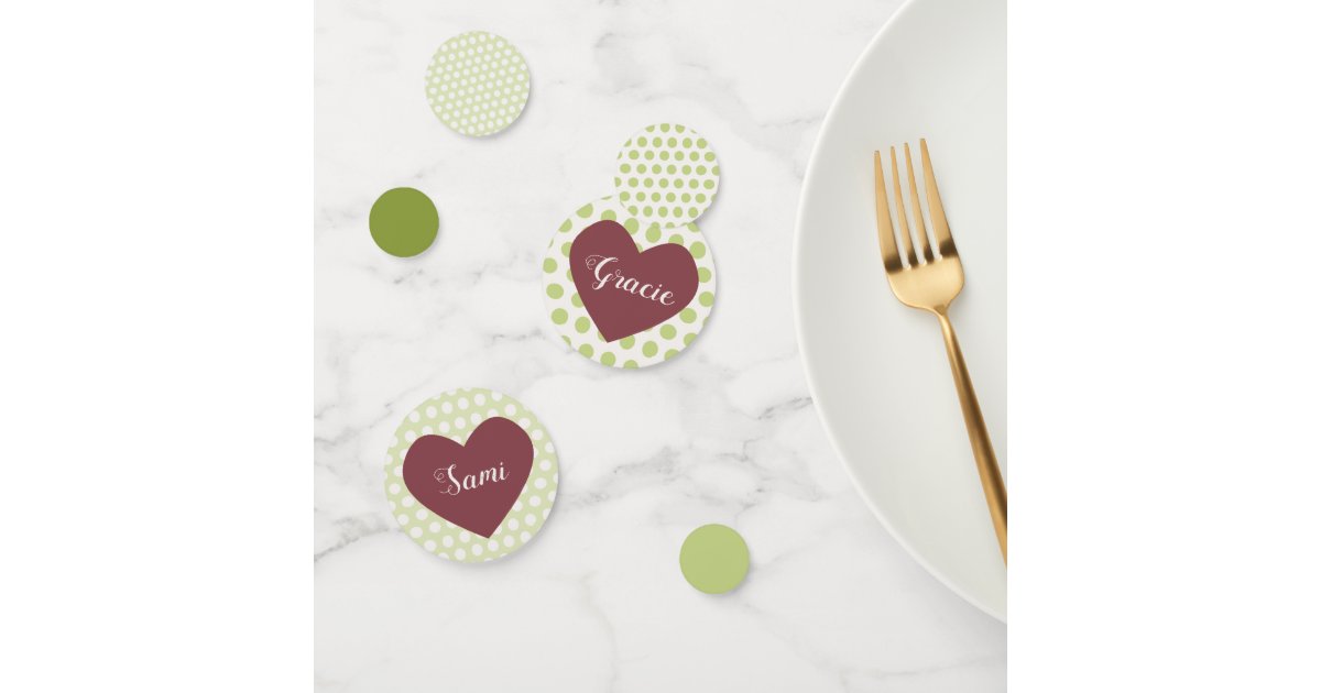 Sweet Pea Twins Table Confetti | Zazzle