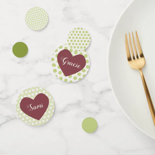 Sweet Pea Twins Table Confetti | Zazzle