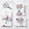 Sweet Pea Wrapping Paper Flat Sheet Set of 3 | Zazzle