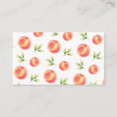 Sweet Peach Baby Shower Diaper Raffle Ticket Enclosure Card | Zazzle