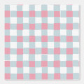 Sweet Pink and Blue Hand-Drawn Checkered Plaid Wallpaper | Zazzle