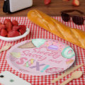 Sweet Sassy and Six birthday party paper plate. Paper Plates | Zazzle