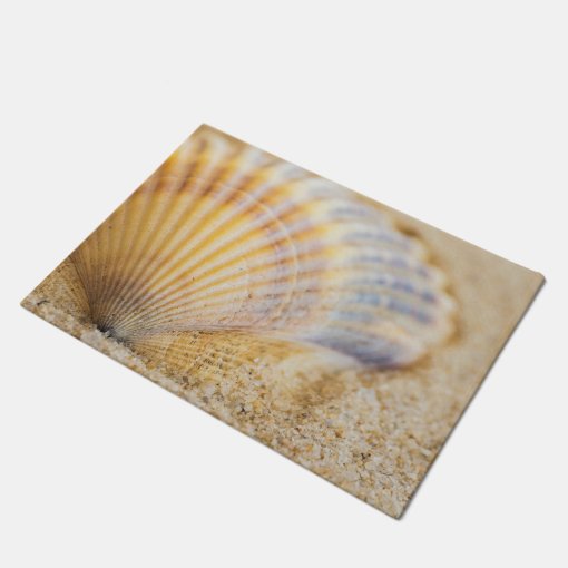 Sweet Seashell Doormat | Zazzle