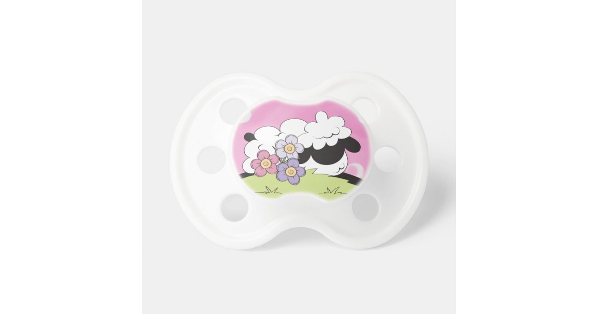 Sweet sheep Pacifier | Zazzle