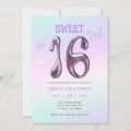 Sweet Sixteen Era Y2K Girl 16th Birthday Party Invitation | Zazzle