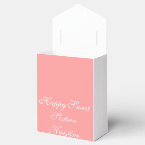 Sweet Sixteen Party Boxes - Favors - Gifts | Zazzle