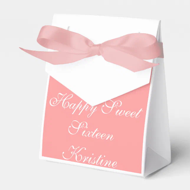 Sweet Sixteen Party Boxes - Favors - Gifts | Zazzle