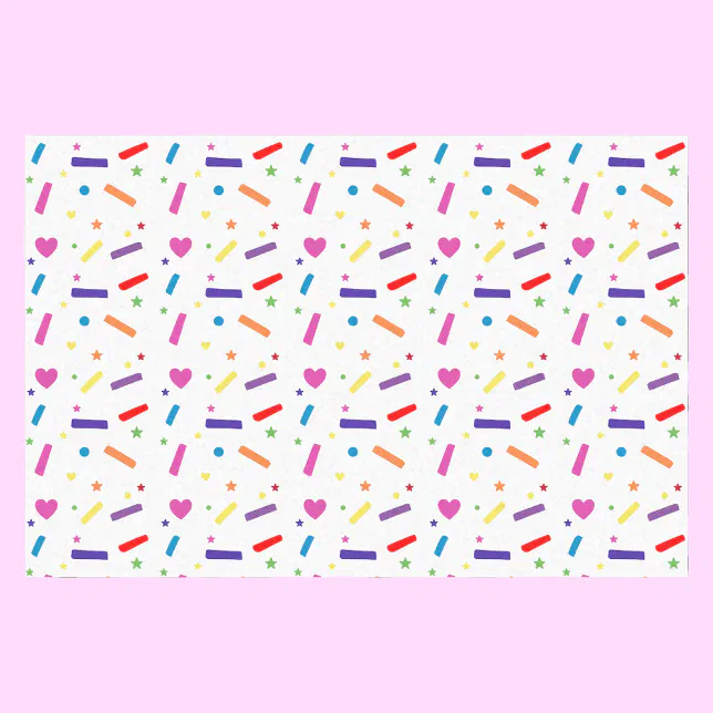 Sweet Sprinkle Birthday Party Theme Tissue Paper | Zazzle