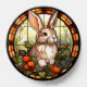 Sweet Stained Glass Bunny Rabbit PopSocket | Zazzle