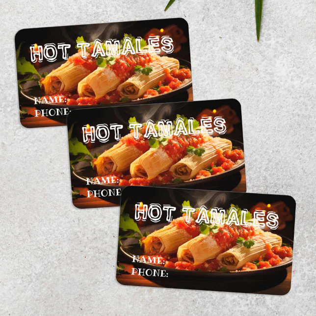 Sweet & Stew Tamales Business Card | Zazzle