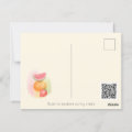 Sweet Summer Vibes – Watercolor Fruit Postcard | Zazzle