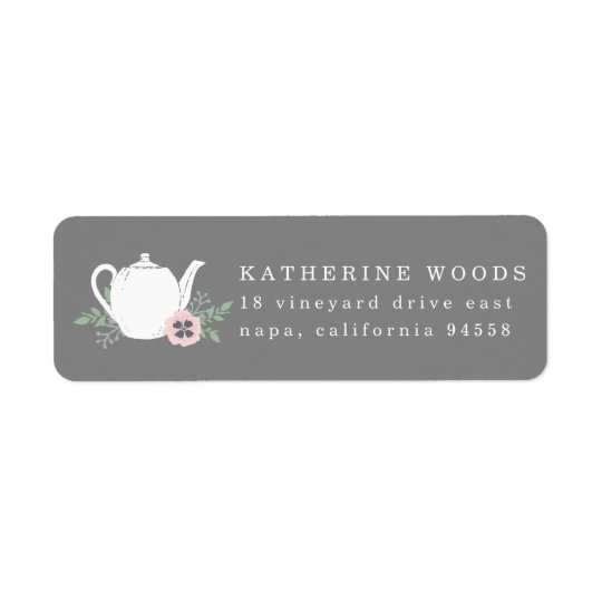 Sweet Tea Return Address Labels | Zazzle.com