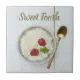 Sweet Tooth rice pudding with raspberries dessert Ceramic Tile | Zazzle