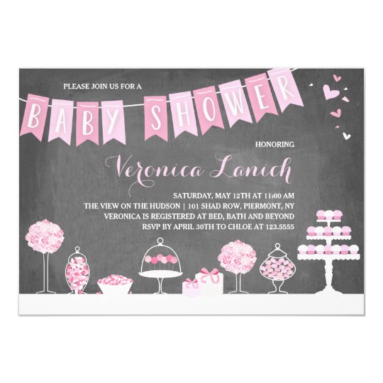 Sweet Treats | Baby Shower Invitation | Zazzle.com